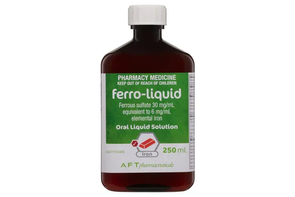 AFT FERRO-LIQUID 250ml – Baillie & Lewis Pharmacy