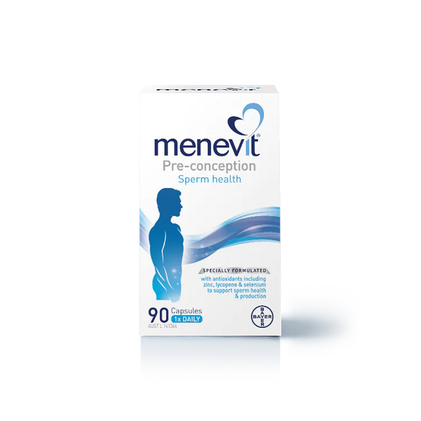 Menevit Male Fertility Supp. 90caps – Baillie & Lewis Pharmacy