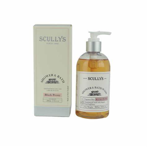 SCULLY MA Peony Shower Wash 300ml – Baillie & Lewis Pharmacy