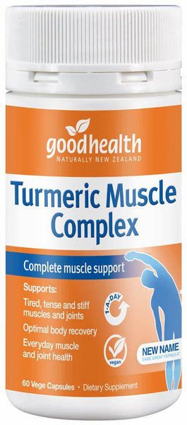 GHP Turmeric Muscle Complex 60caps – Baillie & Lewis Pharmacy