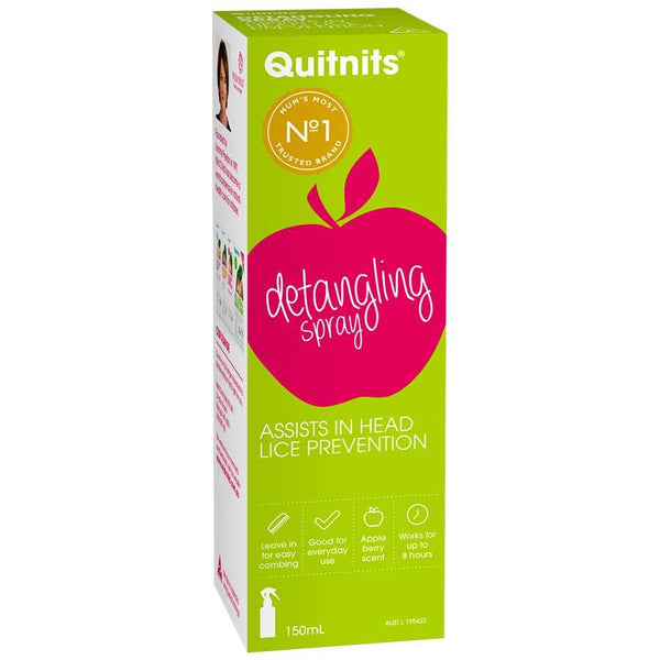 Quitnits Detangle Spray 150ml – Baillie & Lewis Pharmacy