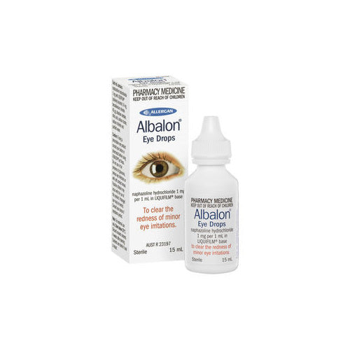 Albalon Eye Drops 15ml – Baillie & Lewis Pharmacy