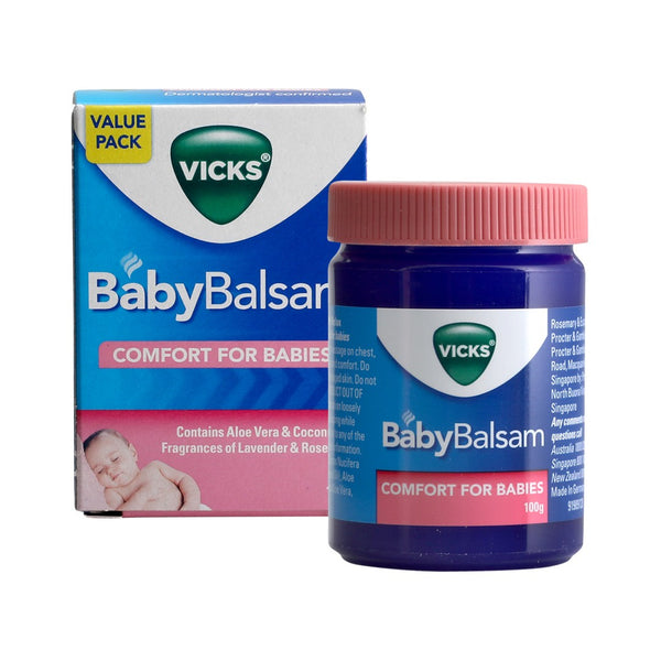VICKS Baby Balsam 100g – Baillie & Lewis Pharmacy
